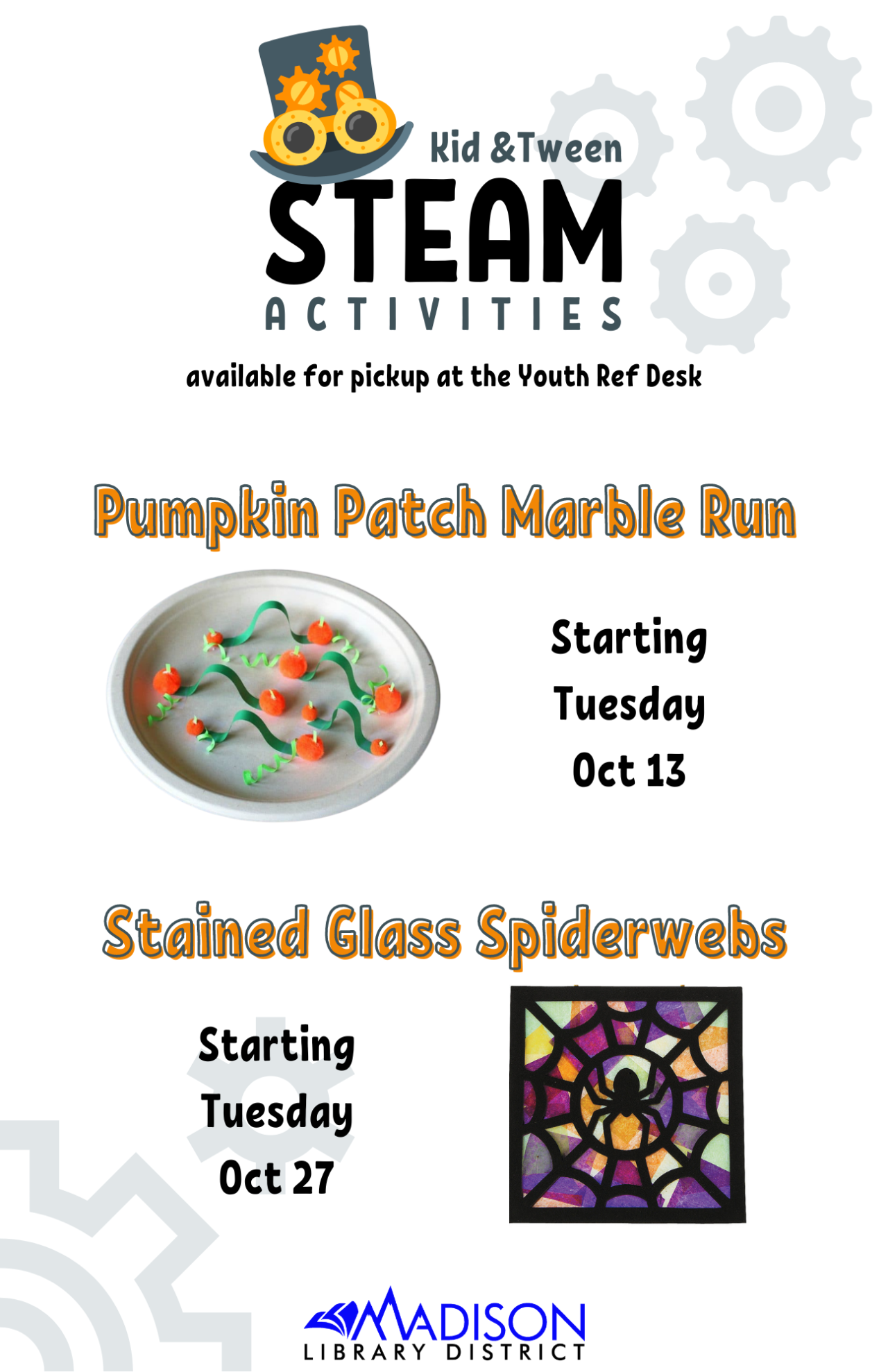 » October Kid and Tween STEAM