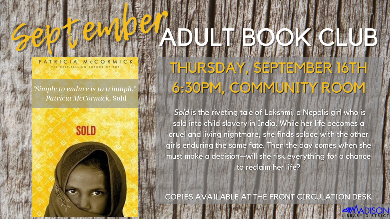 » SEPTEMBER Adult Activities