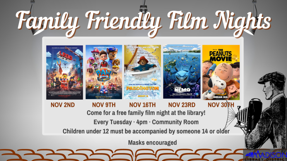 » NOVEMBER Kid + Tween Activities